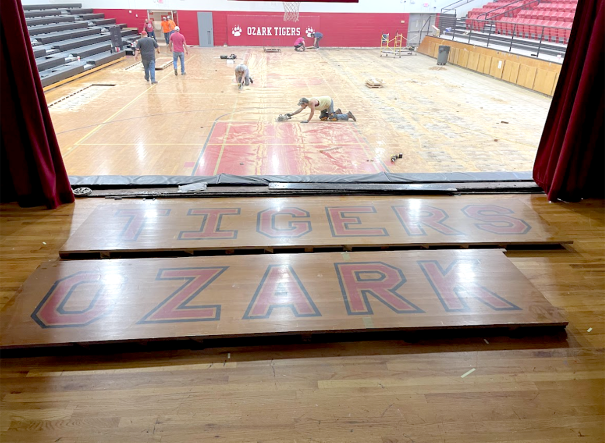 District Summer Projects include OJH Gym, East Roof; What’s Next ...