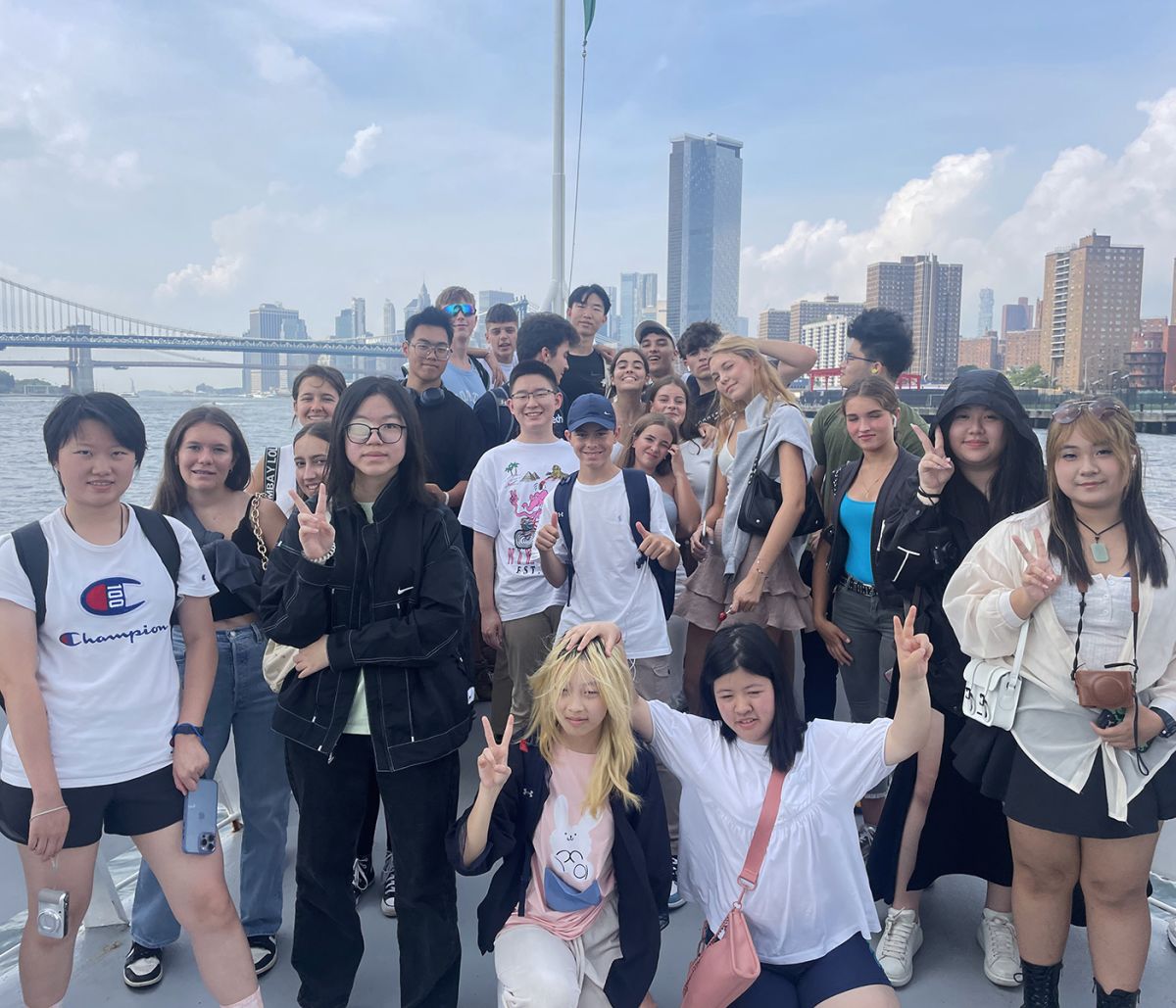 Harvey International Students Visit NYC | Featured News