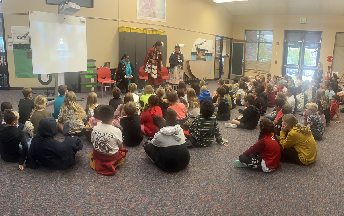 Native Youth Advocates visit Meridian Elementary | News Details