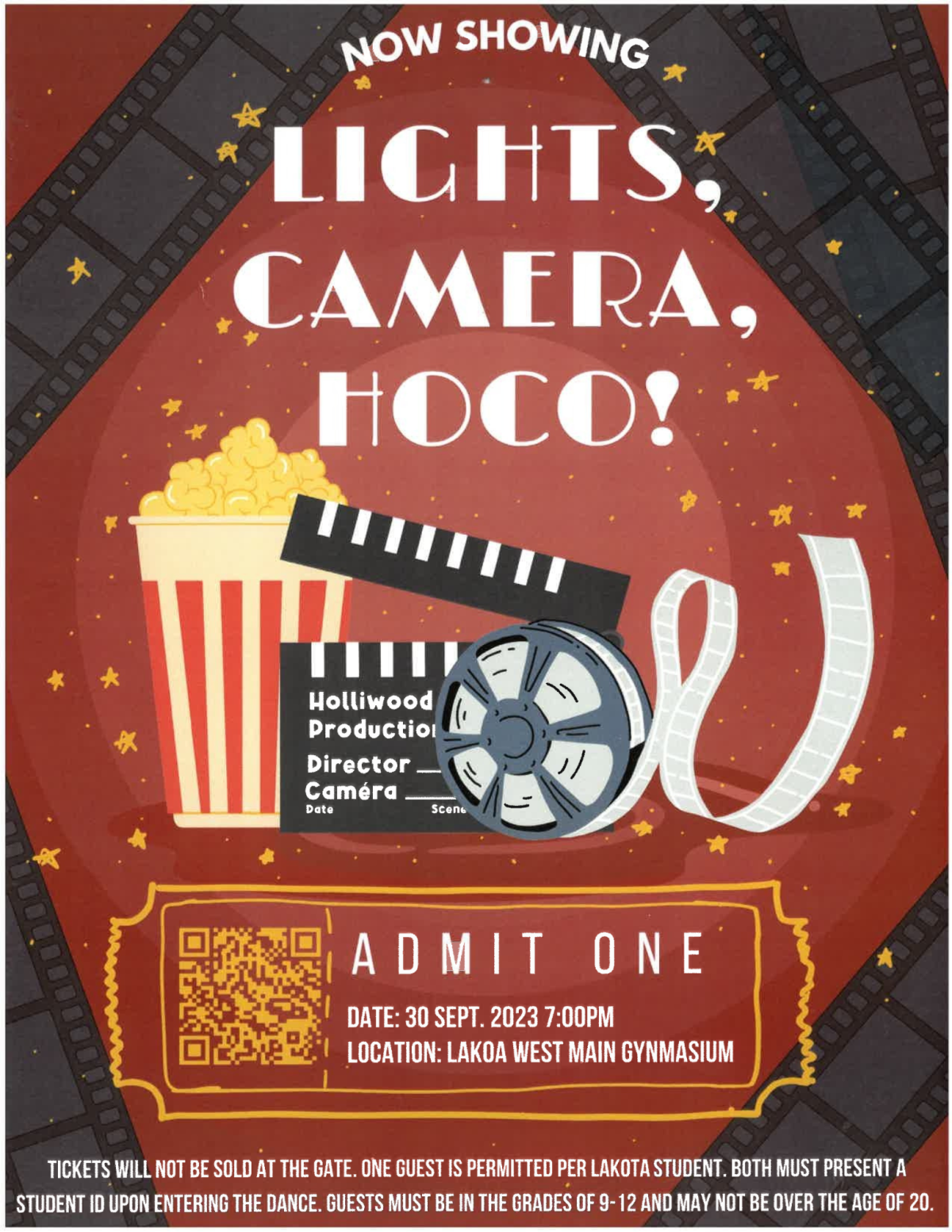 Homecoming 2023: "Lights, Camera, HOCO!" | News & Announcements Details ...