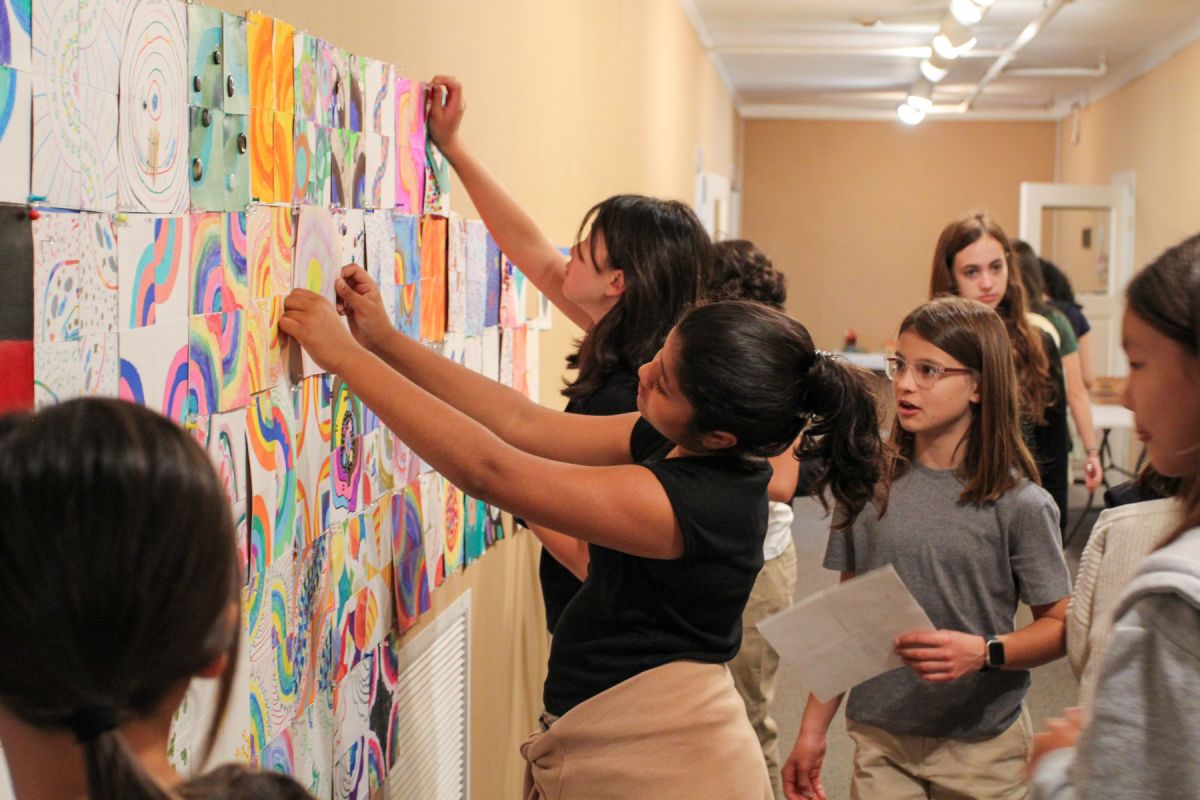 Lower Schoolers Create Art Installation to Celebrate Connection | News Post