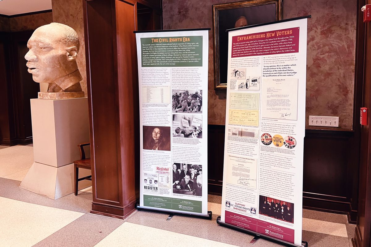 Voting Rights Exhibit on Display in Noyes History Center | News Detail
