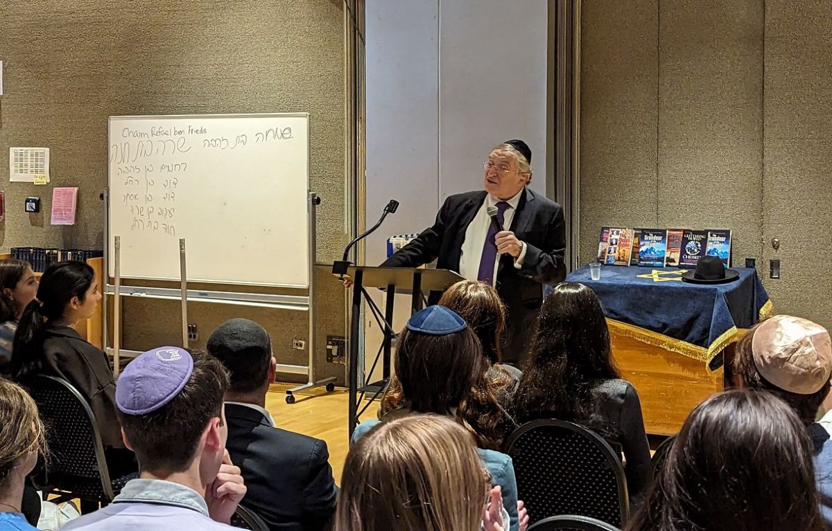 Rabbi Krohn Inspires and Teaches About Teshuvah | Ramaz News - The ...
