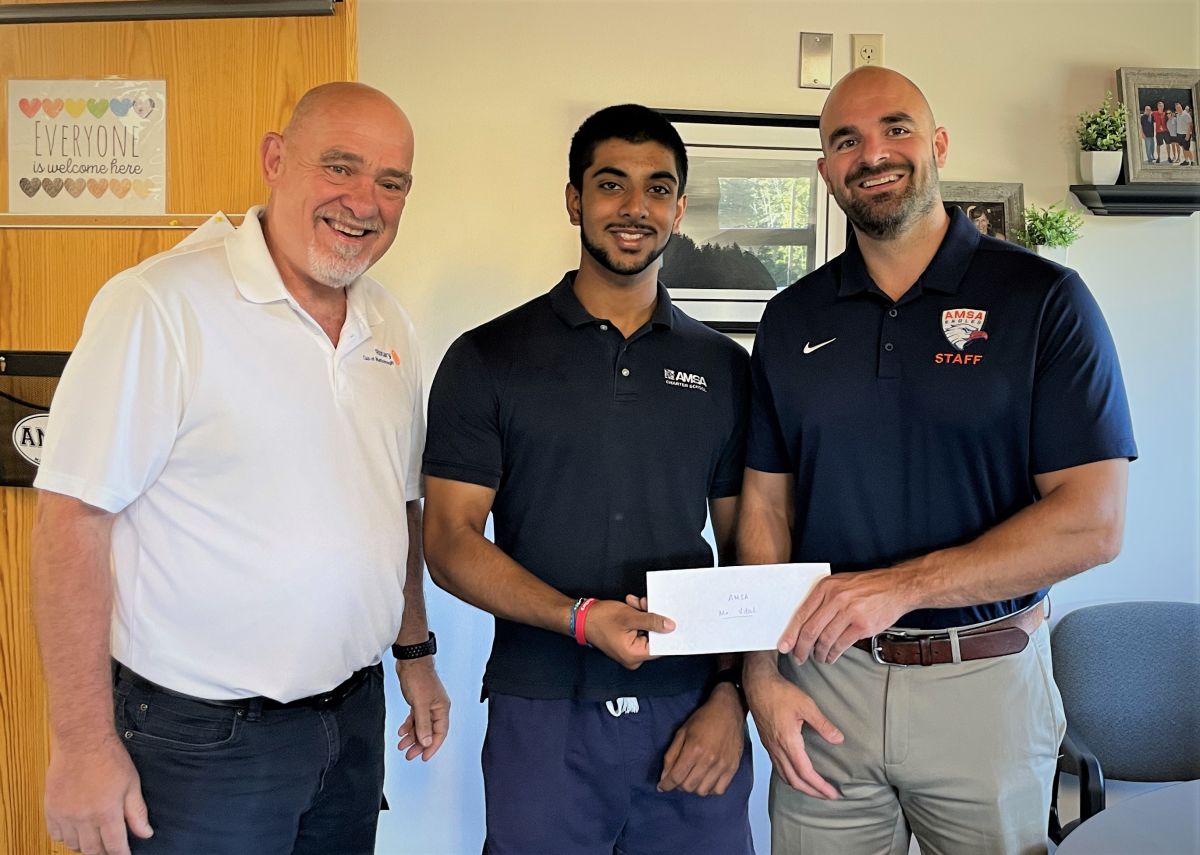 AMSA Student Pays It Forward With Donation to Capital Campaign ...