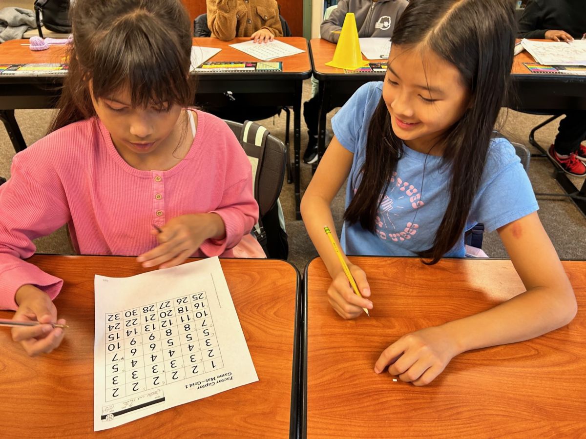 Math Games! | News Article - Grand Ridge Elementary School
