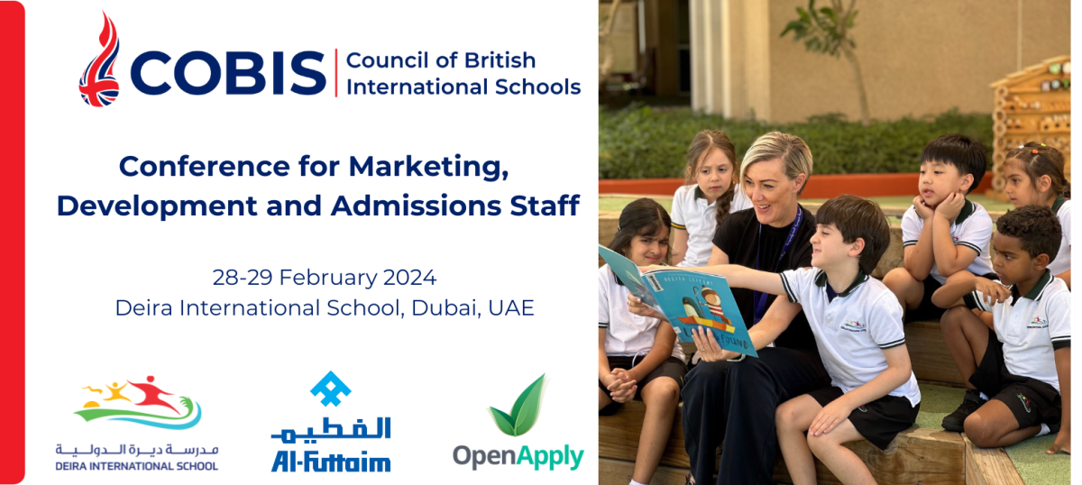 COBIS Conference for Marketing, Development and Admissions Staff, 28-29 ...