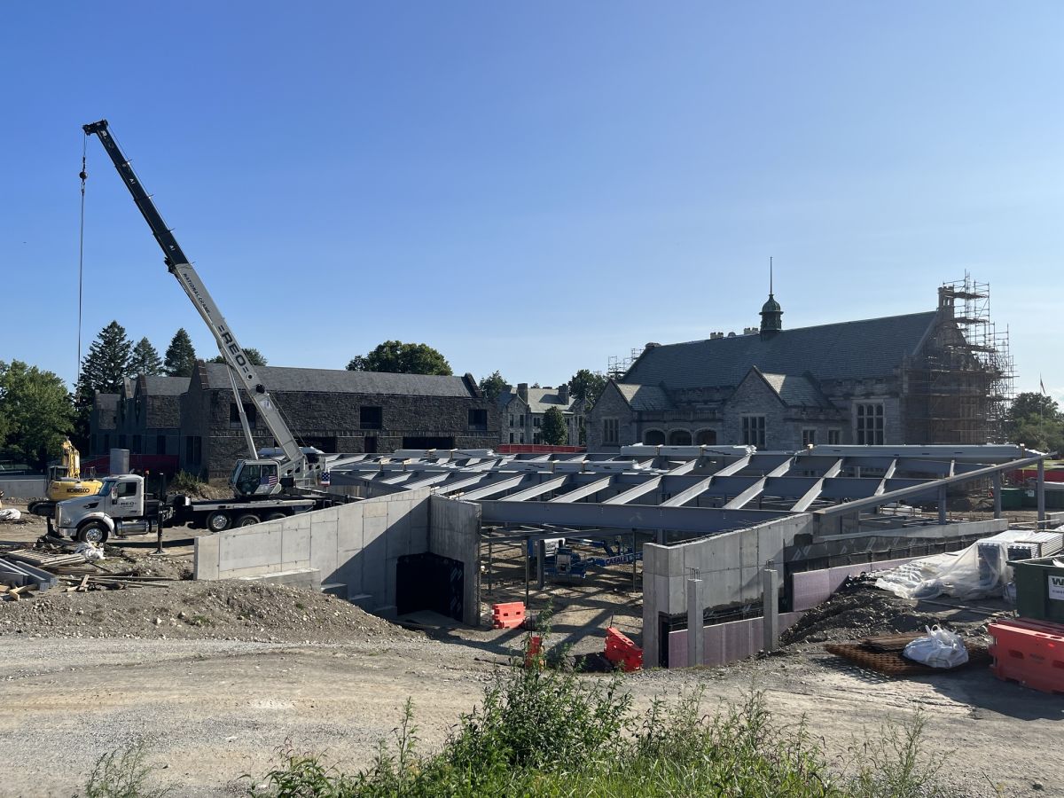 Construction Update: Wallace Center for the Performing Arts | News Details