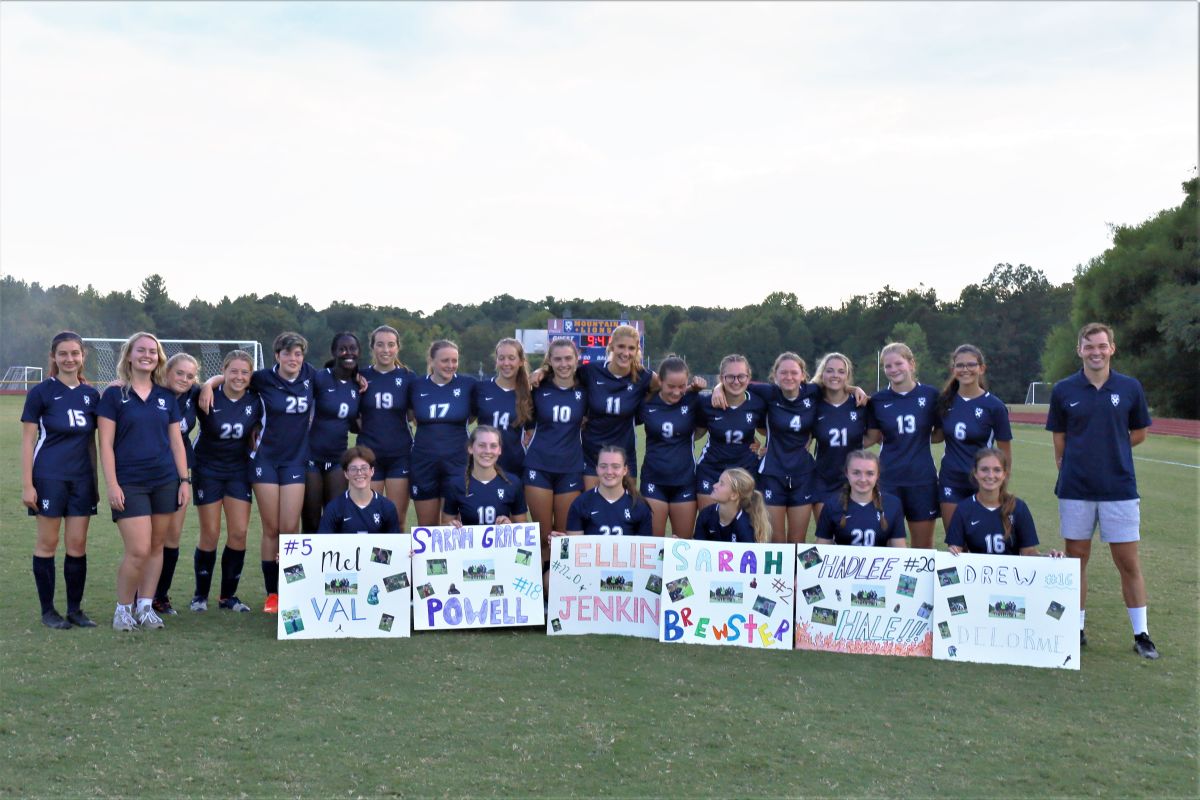 2023-2024 Varsity Girls' Soccer Team Senior Celebration ends regular ...