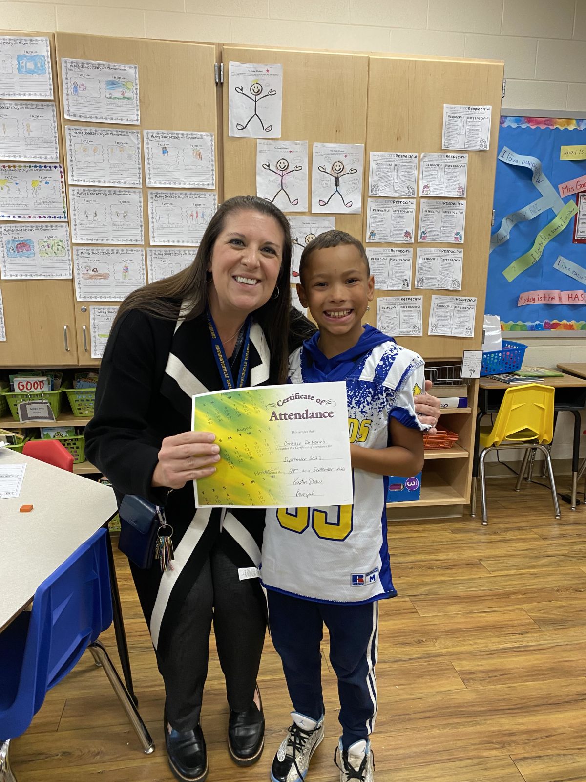 Round Hill recognizes students for perfect attendance in September ...