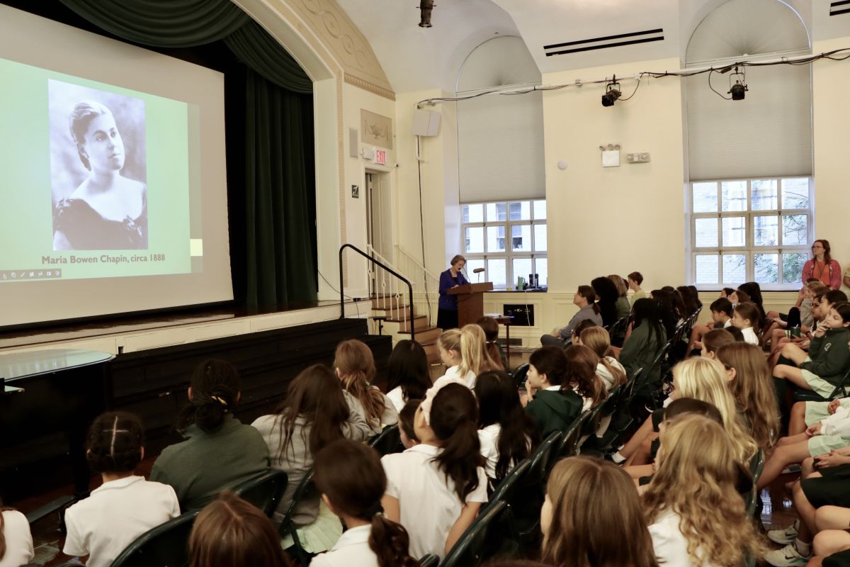 Middle School Celebrates Miss Chapin | Stories Details Page