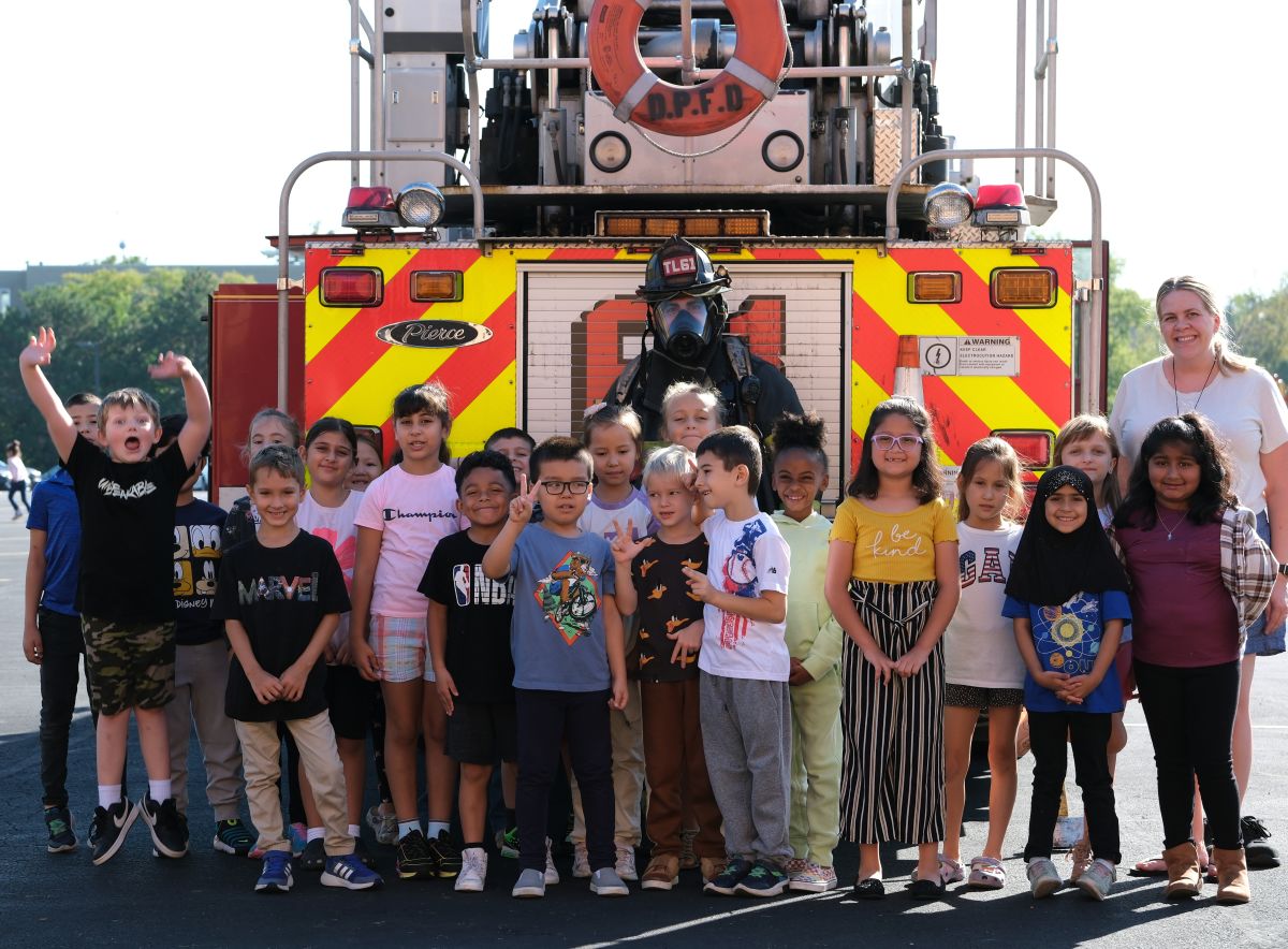A Visit from the DP Fire Department! | District News Articles