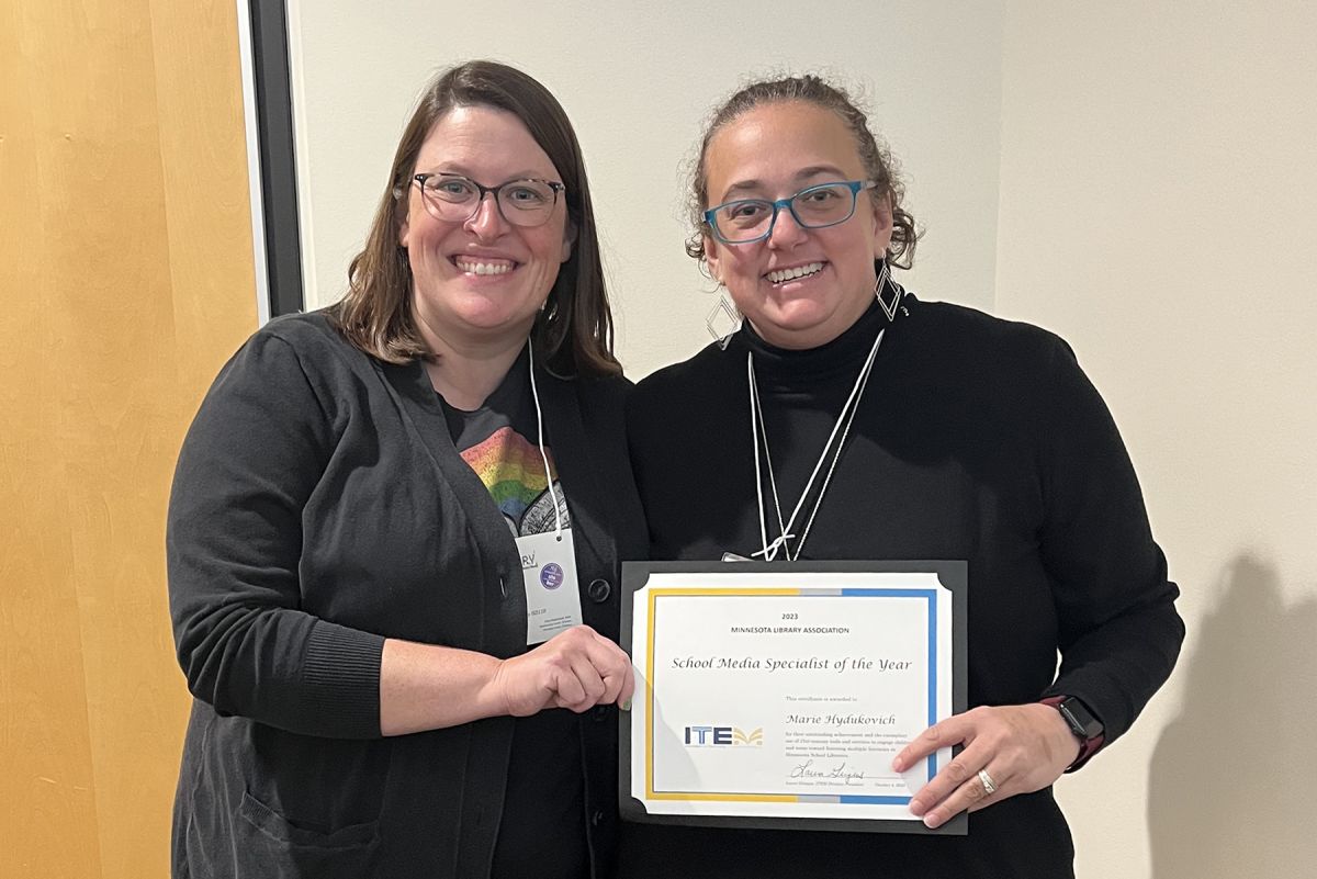 District Media Specialist Honored as Minnesota's Library Media ...