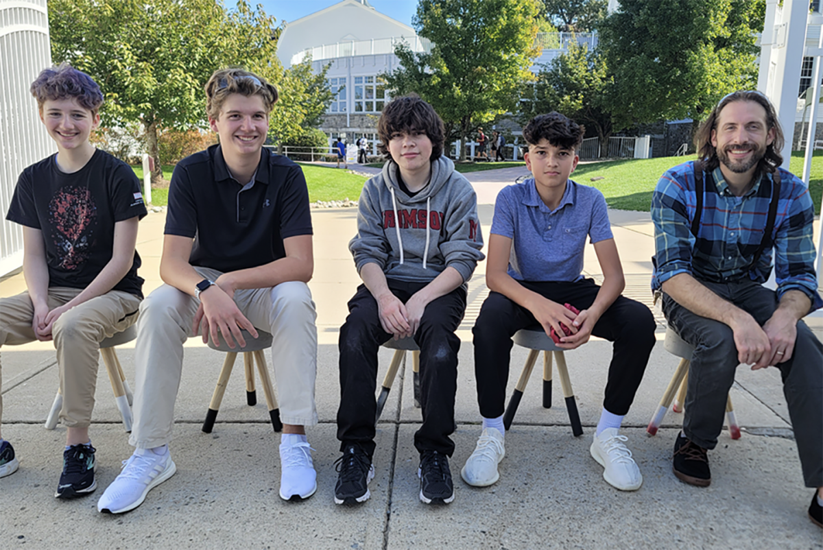Human Scale Class Creates Concrete Stools | Morristown Beard School News