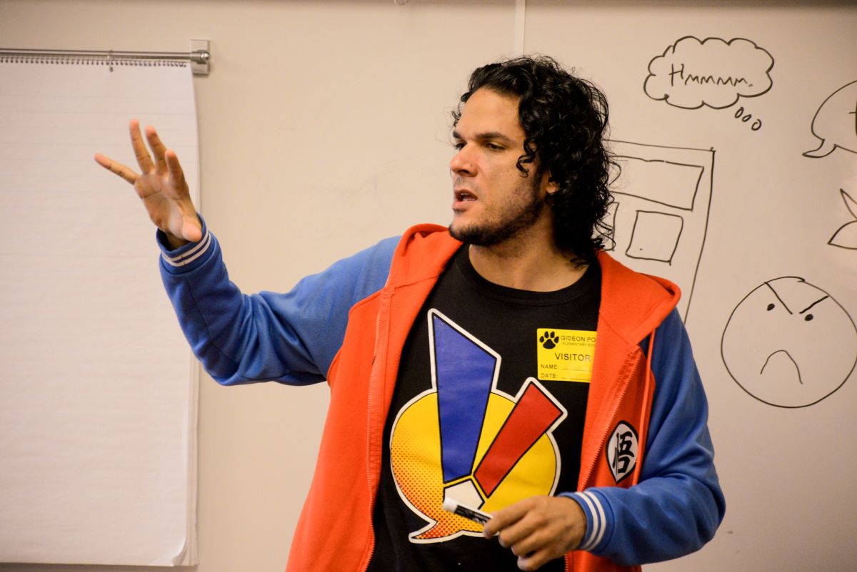 Fifth-graders unmask their inner superheroes in comic book workshop ...