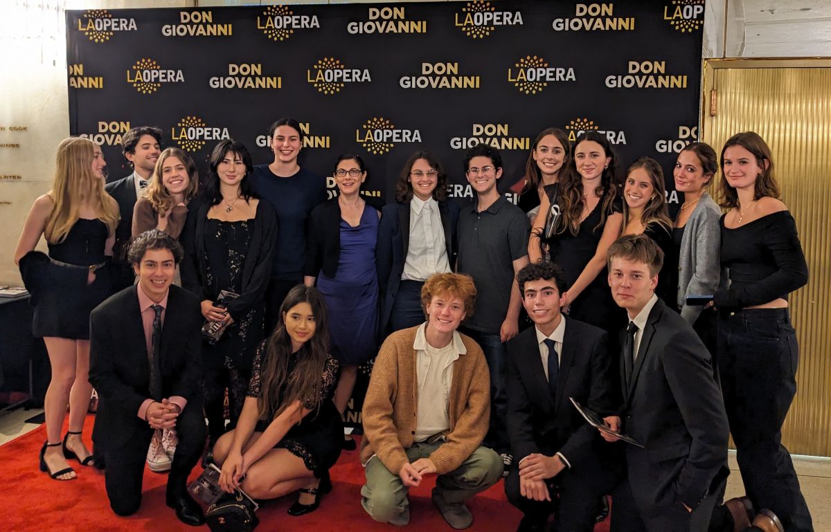 Love and Death Students Visit the Opera | News Details