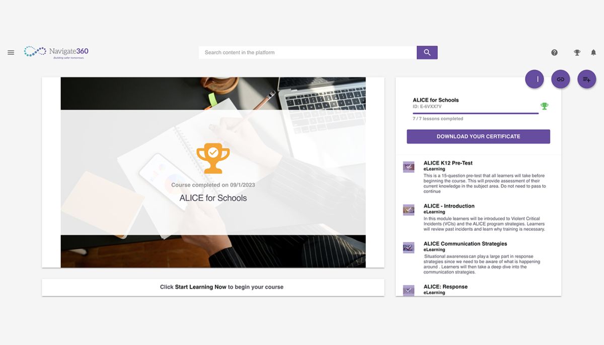 Complete Mandatory ALICE Training Today! | stories