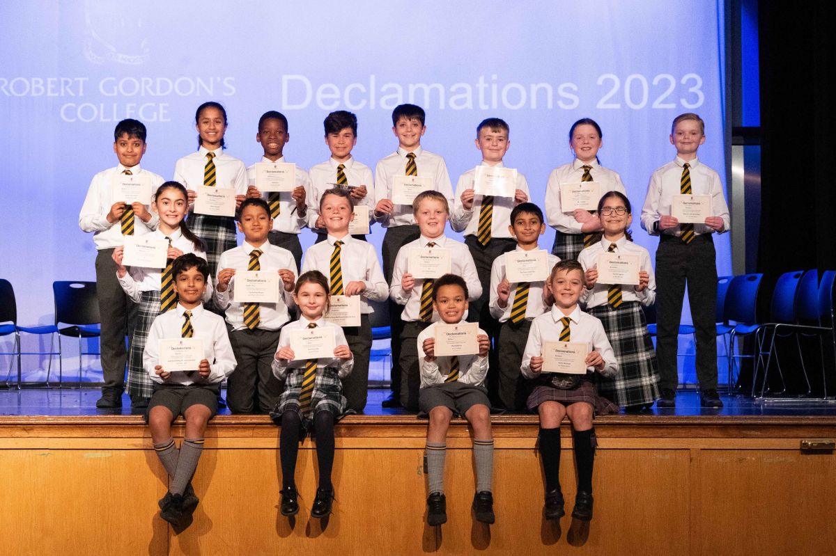 Junior pupils compete in Declamations Final | Latest News from Robert ...