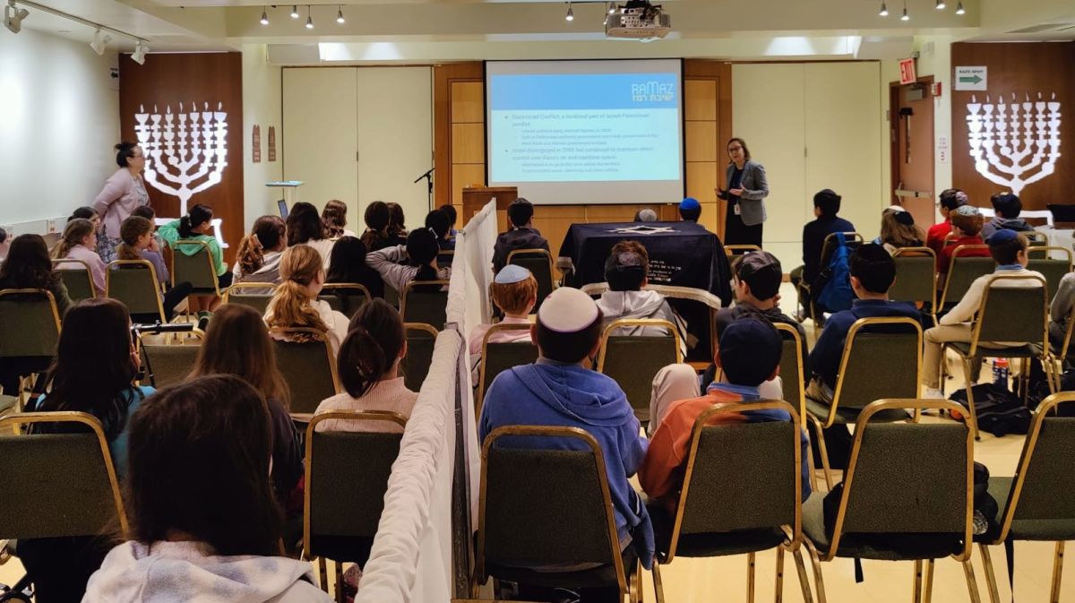 The Middle School Holds Assemblies About the History of the Conflict in ...