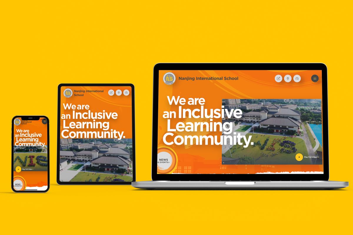 NIS Launches Inspiring New School Website | Article