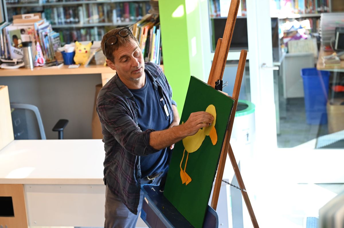 Lower school explores the art of writing and illustration with Tad ...