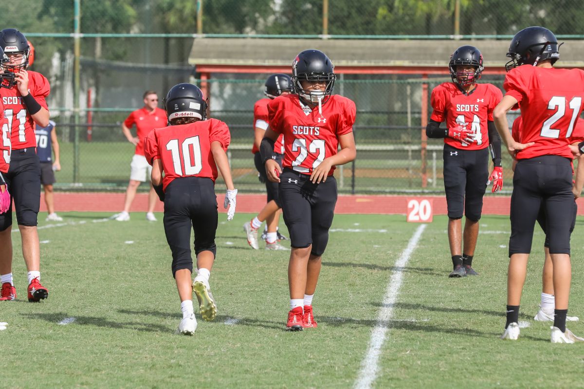 Middle School Wraps Up Football Season | Scots in Action story