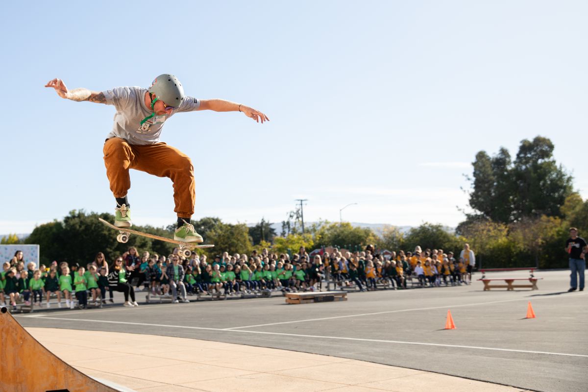 SK8 4 Life Assembly Entertains and Empowers Students | News Details