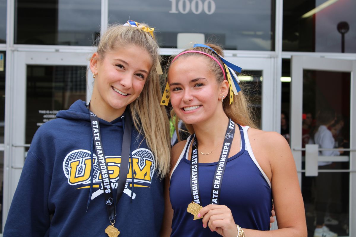 Isabel Werner ’24 and Mia Darr ’25 Win State in Doubles | USM News