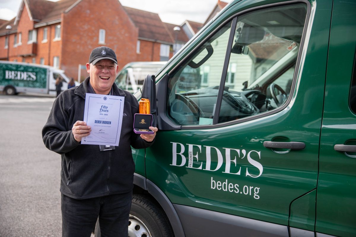 Minibus Driver, Derek Budgen achieves '50 Years Service to Football ...