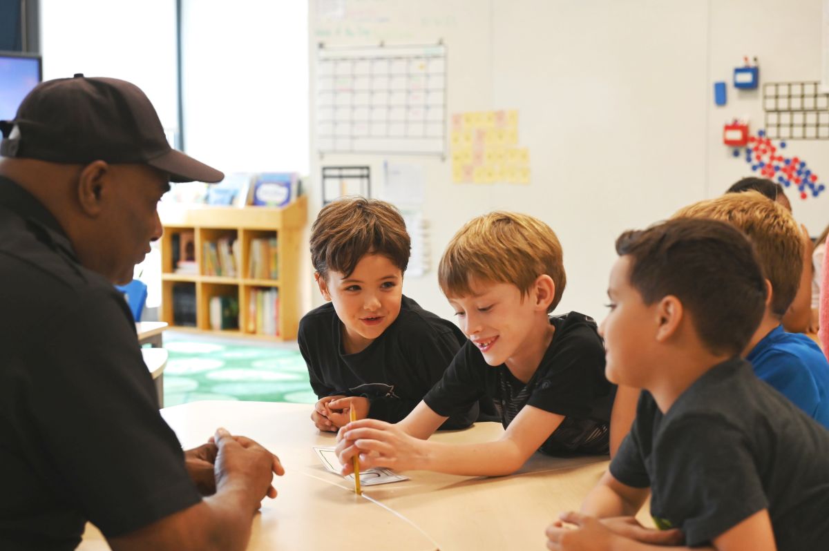 First graders expand their understanding of community by inviting the ...