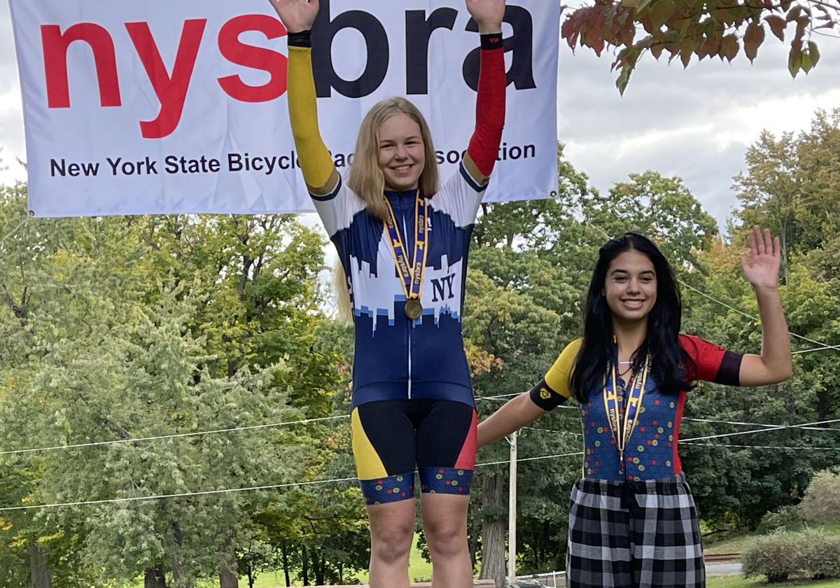 Shayla B. ’27 Places Third in Bicycle Championship | News Details
