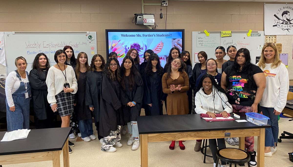 WFHS Cosmetology Students Provide Manicures to Peers | News Post