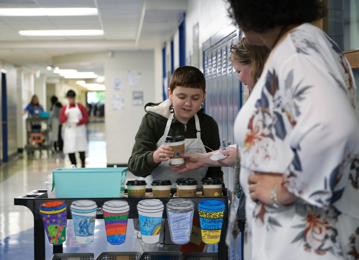 STEP Program's Coffee Cart | District News Articles