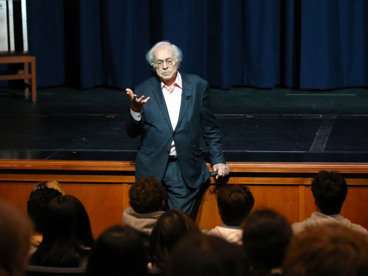 Renowned Forensic Pathologist Dr. Michael Baden Visits GSB Upper ...