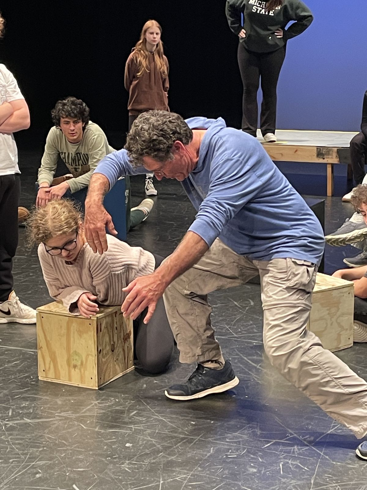 IB Theatre Students Receive Special Workshop from Michael Lee | News ...