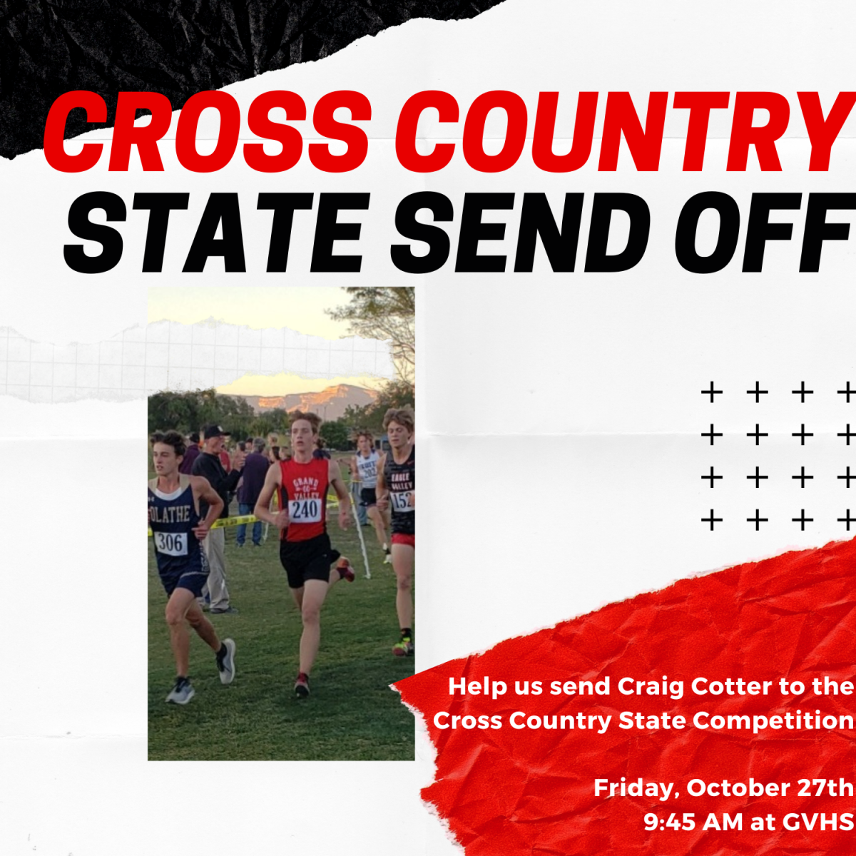 Cross Country State Send Off | News Information