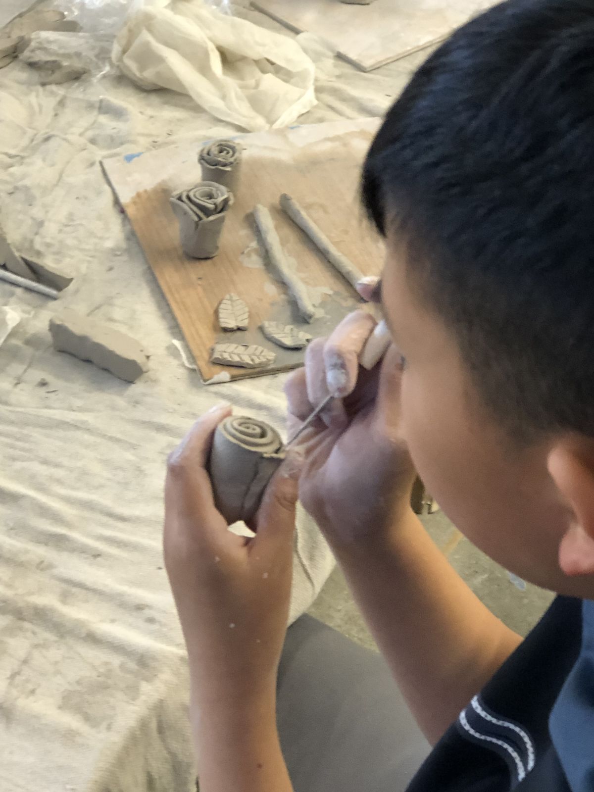 MS Ceramics Students' Independent Projects are Underway! | post - Alta Vista School