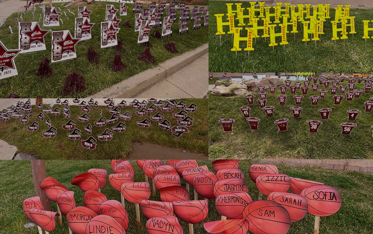 Hawk the Lawn tradition hits Horizon High School | Details - Horizon ...