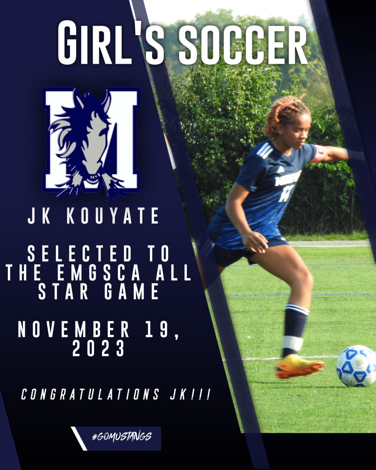 The EMGSCA All Star Game: Jossira Kouyate | MHS/MVTHS News Post