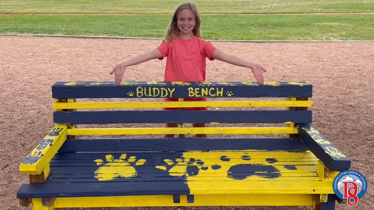 Weikel 4th Grader Helps Foster Friendships with Buddy Bench Idea | News ...