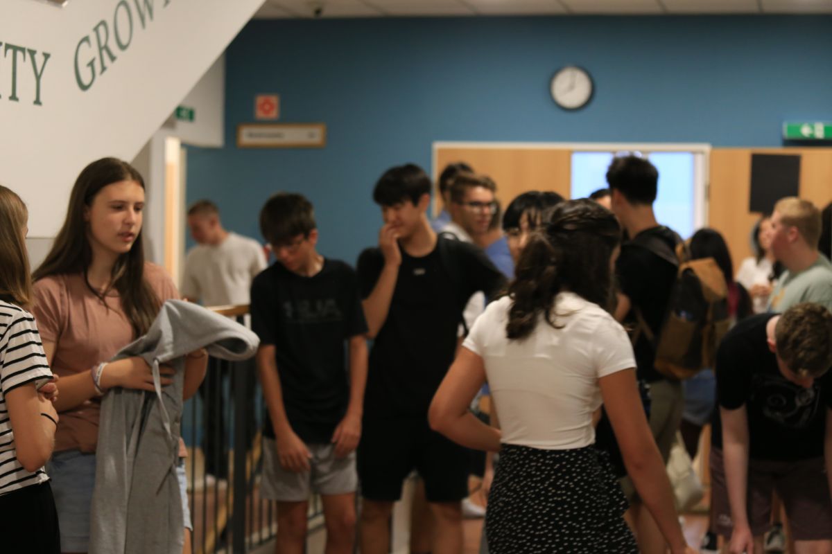 How's your school year going? Students and Staff Look Forward | Single ...