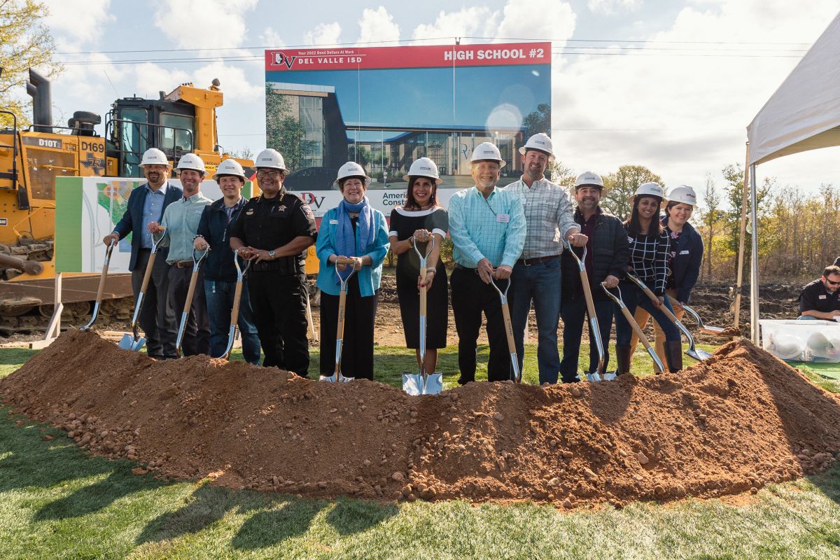 DVISD breaks ground on new high school in Whisper Valley neighborhood ...