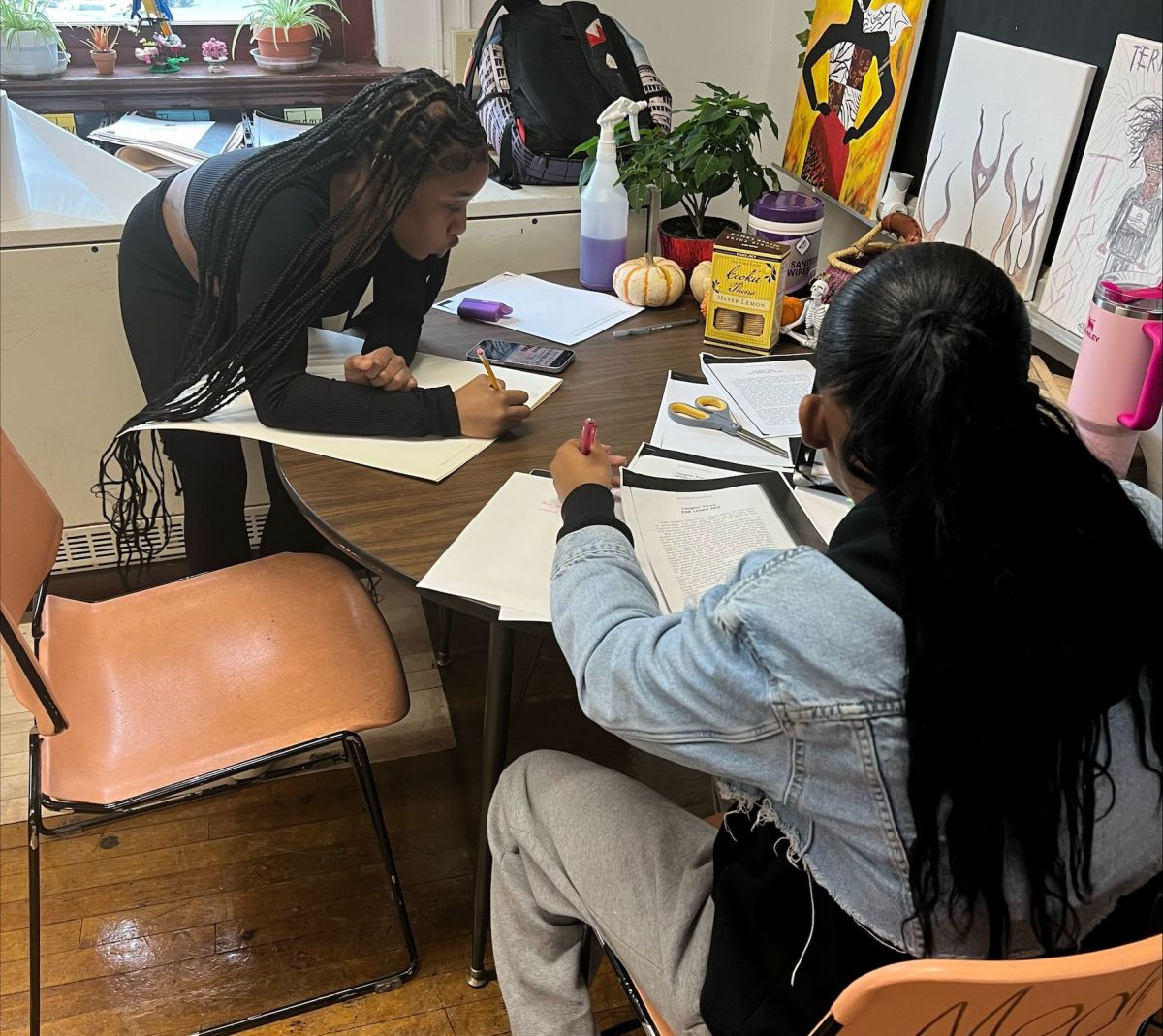 Students at Rebecca Turner Academy create news stories in English class ...