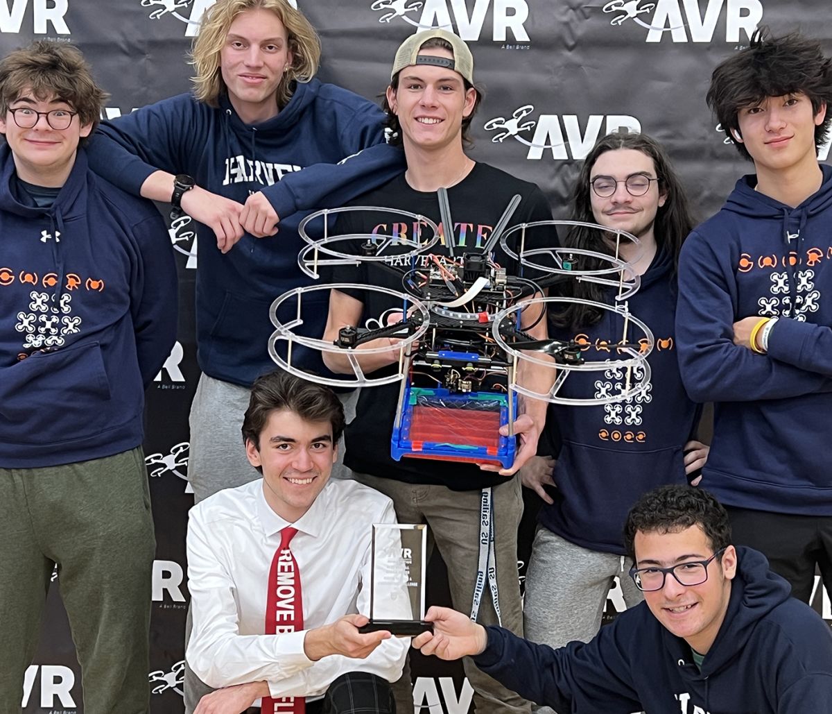 Harvey Drone Team Wins Top Design Award | Featured News