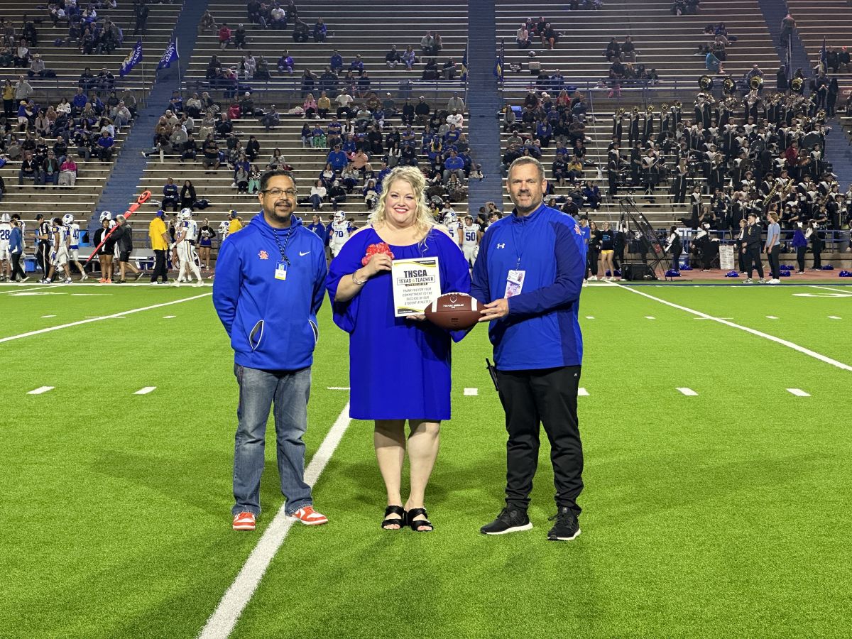Central High School Teacher Recognized with THSCA Texas Teacher ...