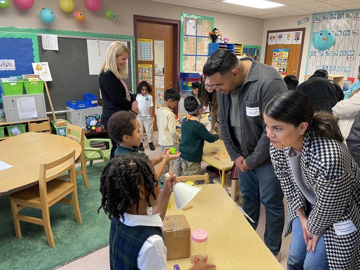 Kindergarten Students Present 3D Shapes Museum | News Posts