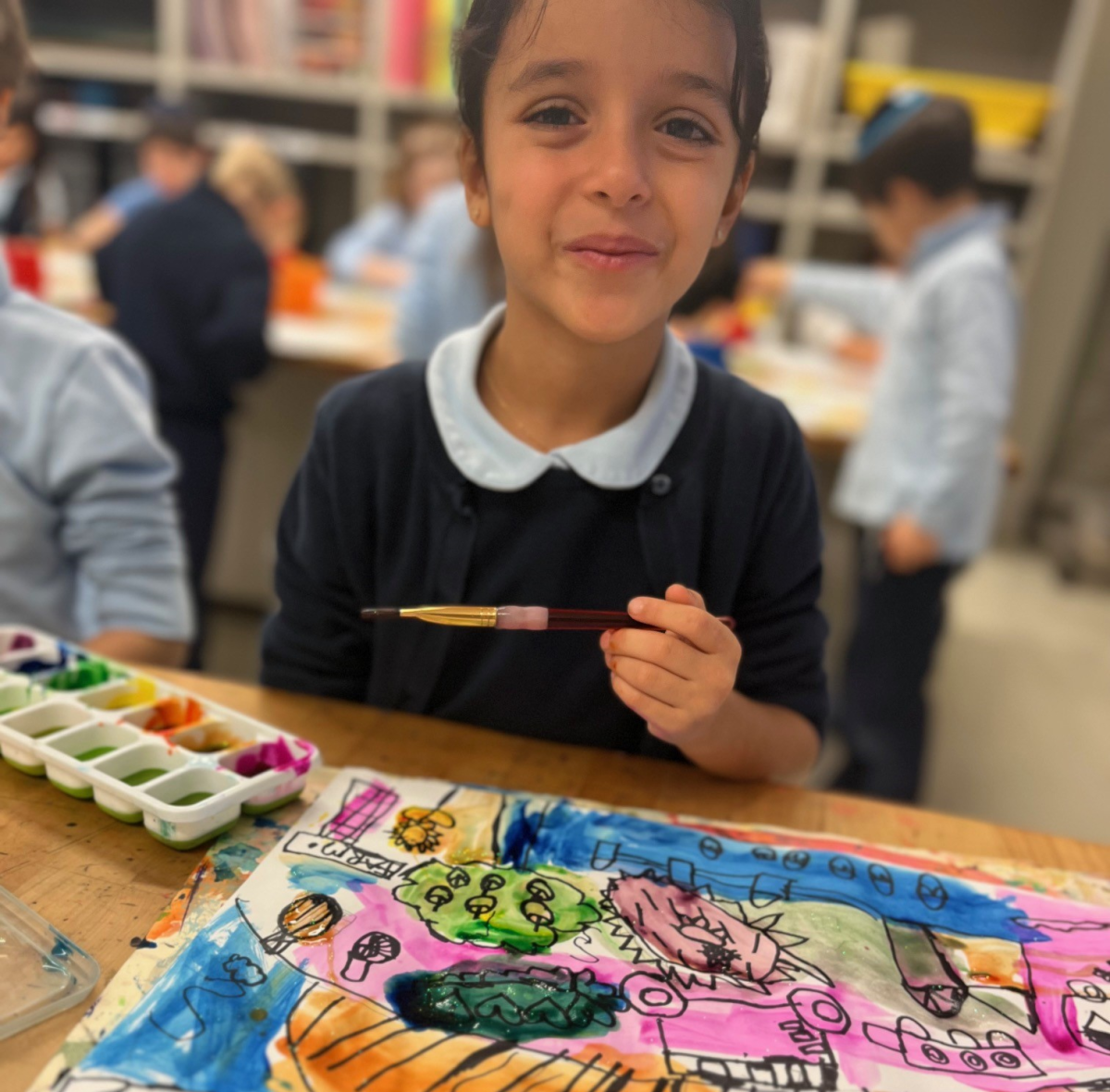 First Graders Expand Their Understanding of Visual Art Through ...