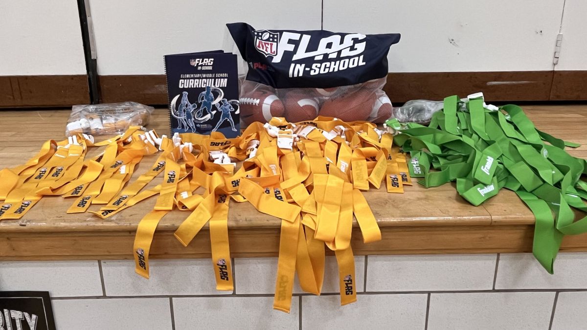 Elementary schools receive new flag football kits | High School Details