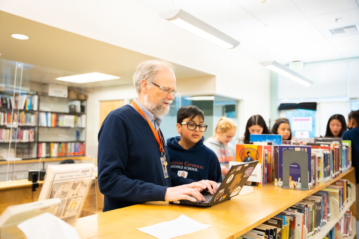 Beyond the Shelves: The Heartbeat of Eastside Catholic's Library | News ...