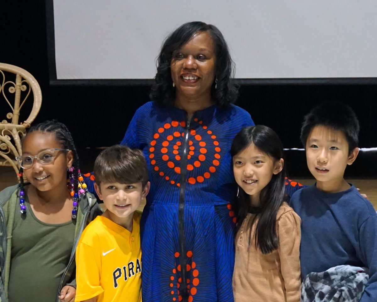Author Kelly Starling Lyons Visits Penn Wynne Fourth Graders | Article