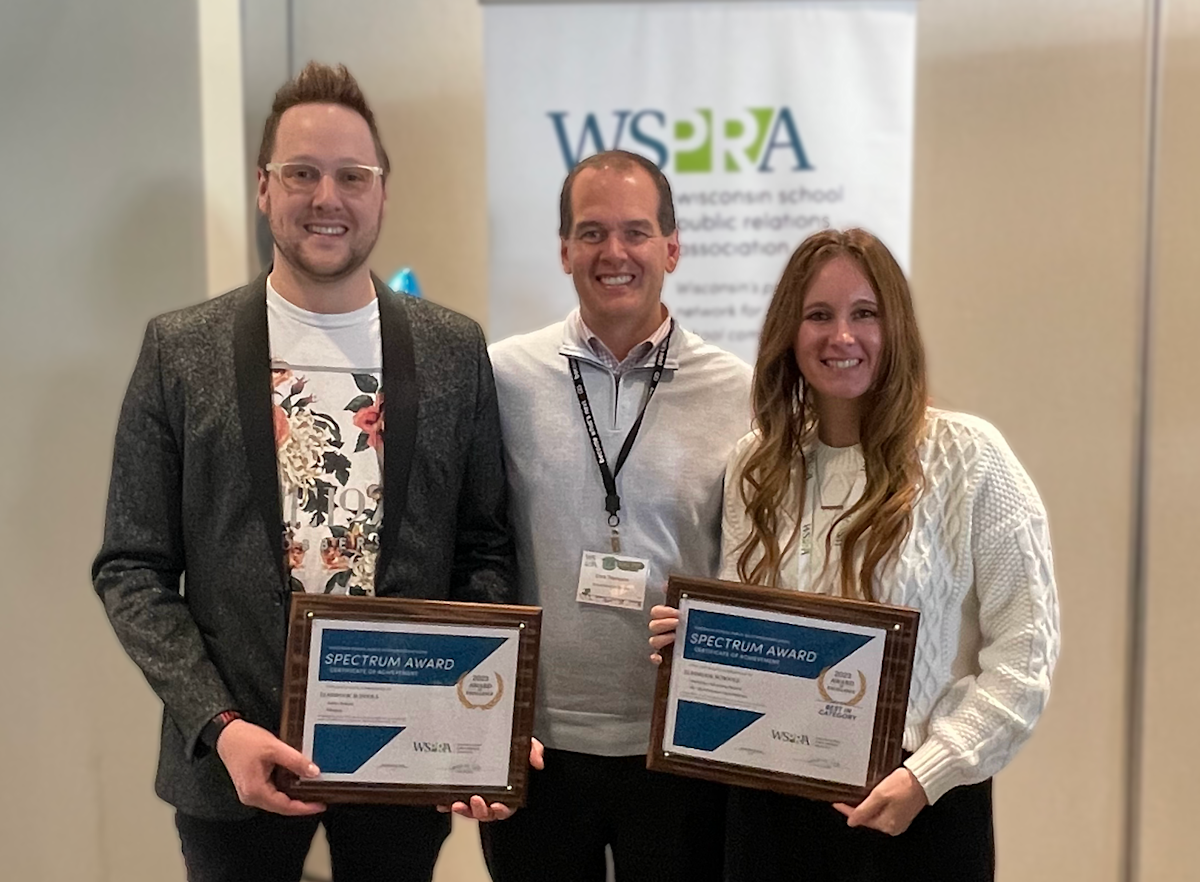 Elmbrook Communications Team Receives National, State Awards | News Details